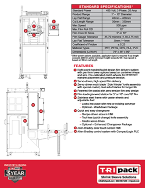HSA-405S High Speed Shrink Sleeve Label Machine